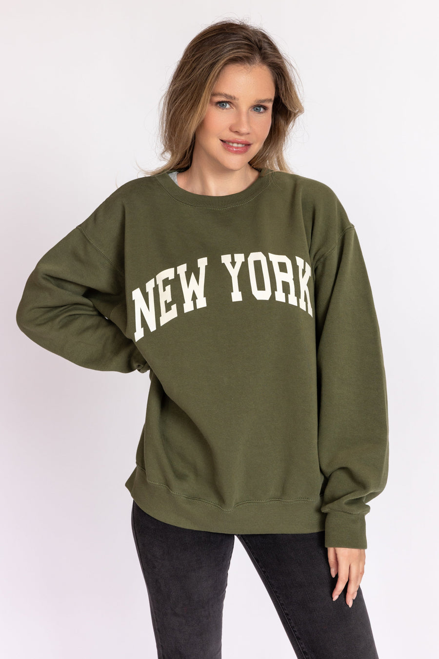 New York Crewneck Sweatshirt – Nati Boutique
